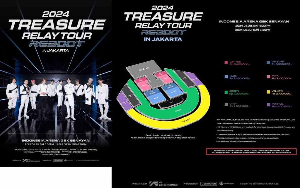 Jadwal Konser dan Fanmeeting Treasure di Jakarta 2024, Teume Siap ...