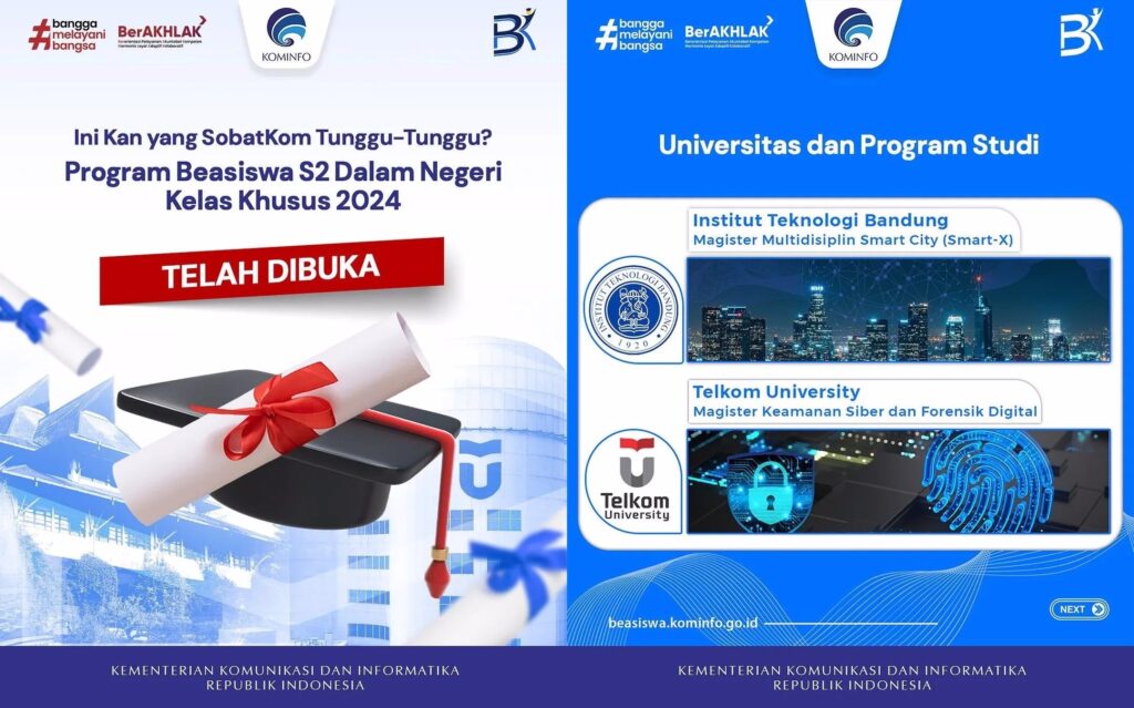 Kominfo Buka Program Beasiswa S2 Dalam Negeri Kelas Khusus 2024, Begini Syarat Daftarnya ...