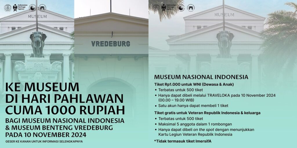 Syarat dan Cara Dapatkan Tiket Museum Nasional Indonesia Cuma Rp.1000 ...
