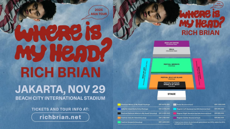 Harga Tiket Konser Rich Brian di Jakarta 2025, Mulai Rp950 Ribu - Haijakarta.id