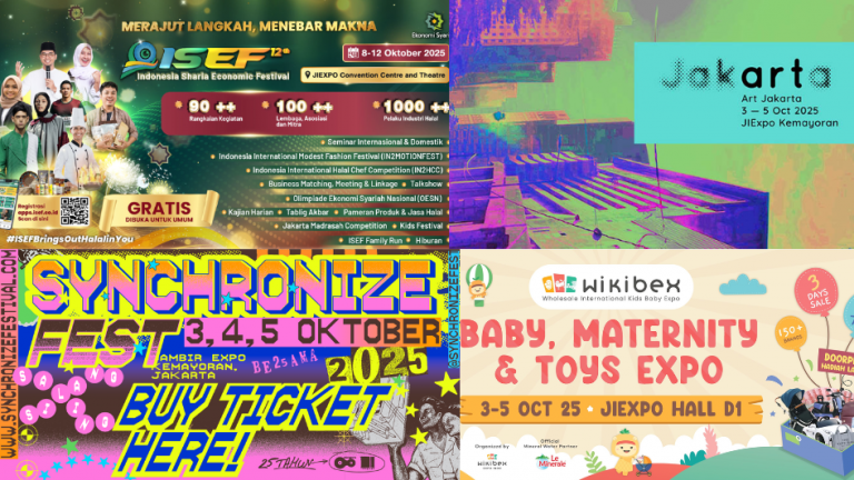 17 Daftar Event JIExpo Oktober 2025, Ada Art Jakarta hingga Synchronize ...