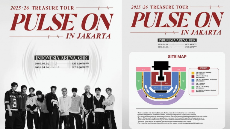 Daftar Harga Tiket Konser TREASURE di Jakarta 2026, Paling Murah Rp1,5 ...