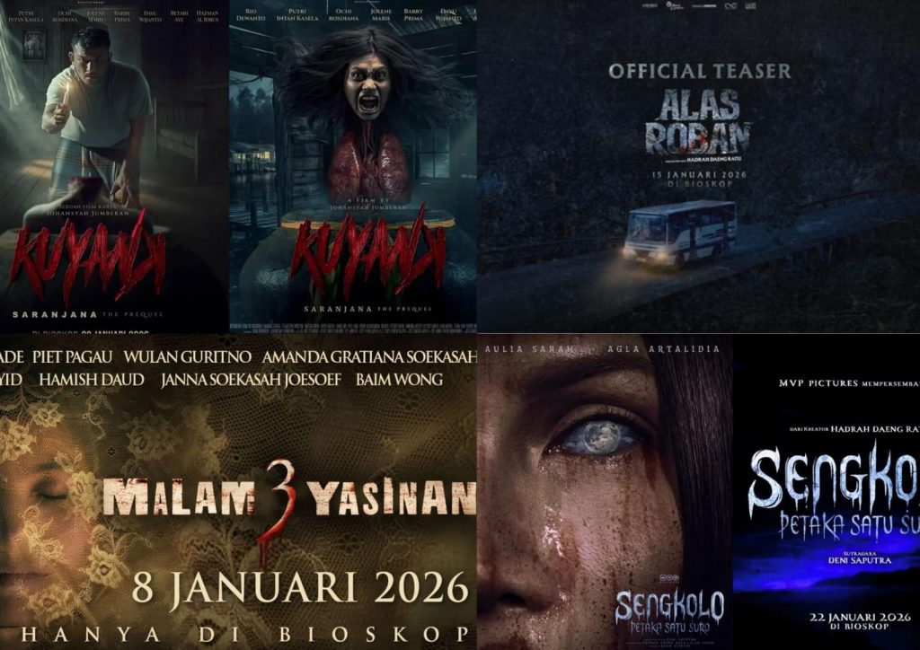 Daftar Film Bioskop Horor Indonesia Januari 2026: Deretan Teror Lokal ...